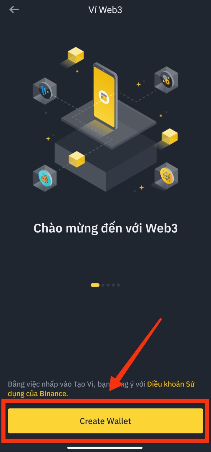 Hướng dẫn sử dụng ví web 3 trên Binance – Trade Coin Future
